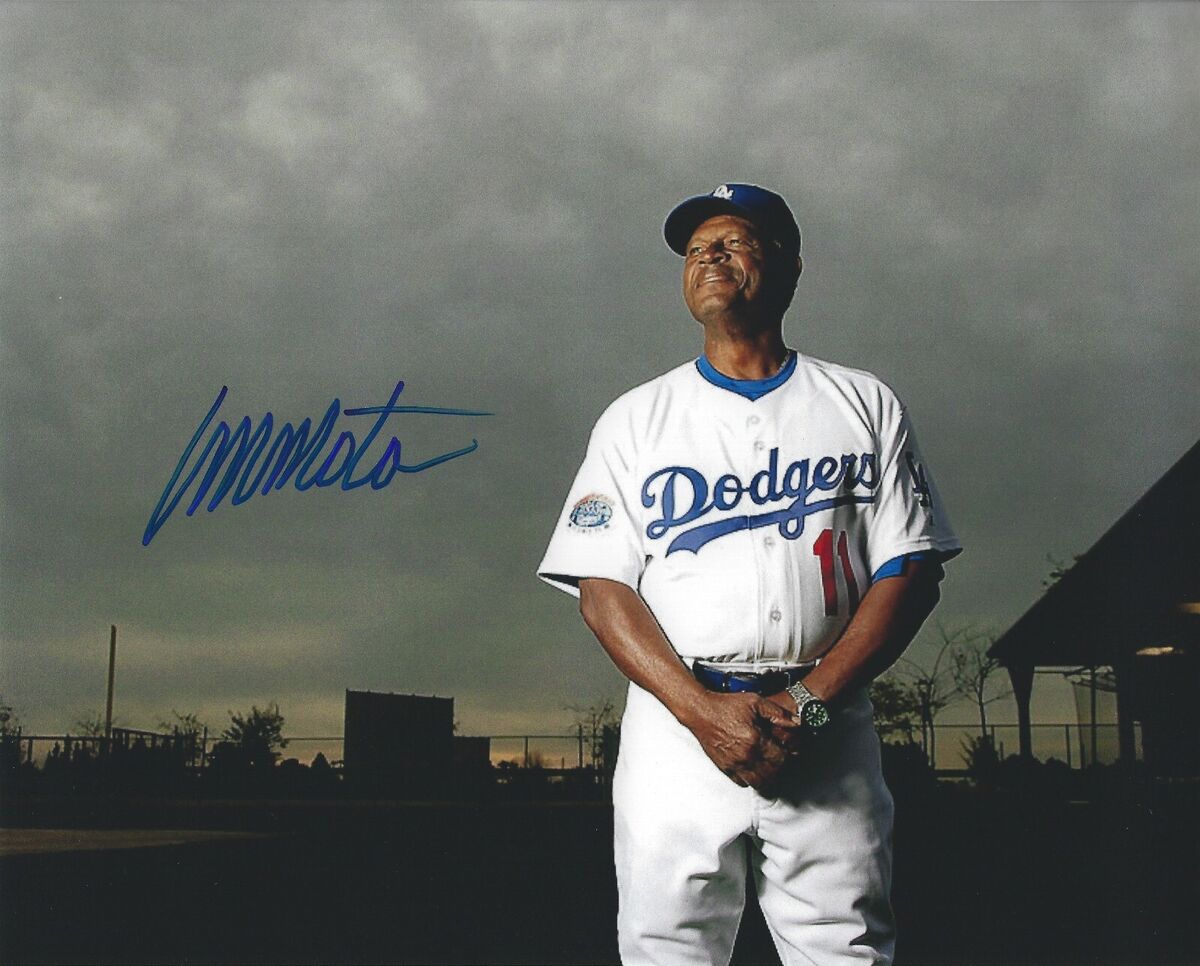 La leyenda dominicana Manny Mota reconocido por su trayectoria con los Dodgers y el Licey; está ...